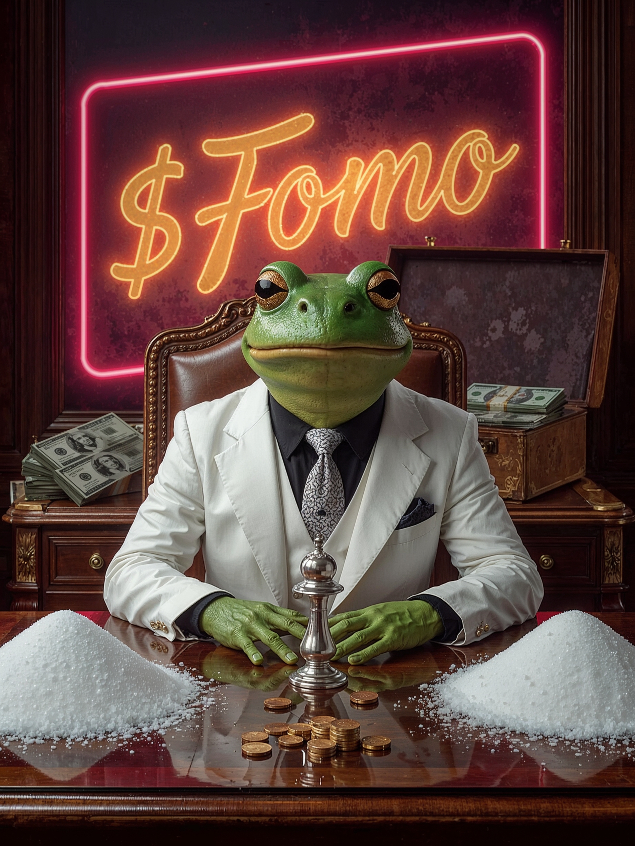 FomoFrog - Premium Solana Meme Coin | $FOMO Token Live Trading Dashboard